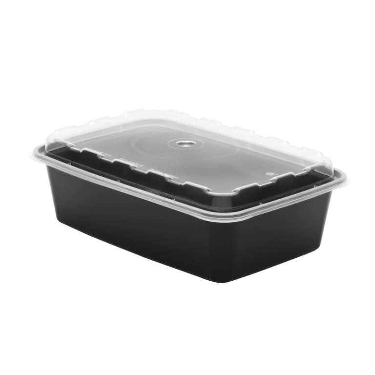38oz Rectangle Food Container - Leak-Resistant & BPA-Free for Entrees