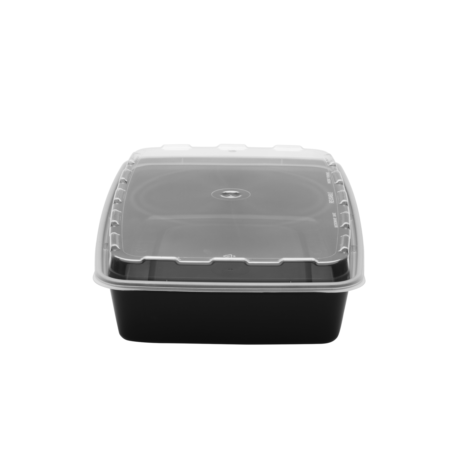 48oz X-Large Rectangle Food Container for Family-Size Meals
